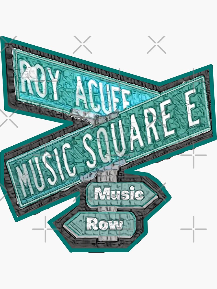 " Music Row Street Signs | Nashville | Music City | Design 2 by ...