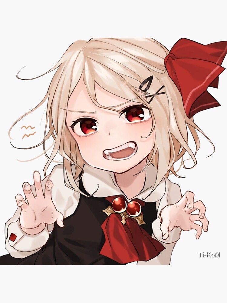 "touhou rumia dancing" Sticker by Ti-KoM | Redbubble