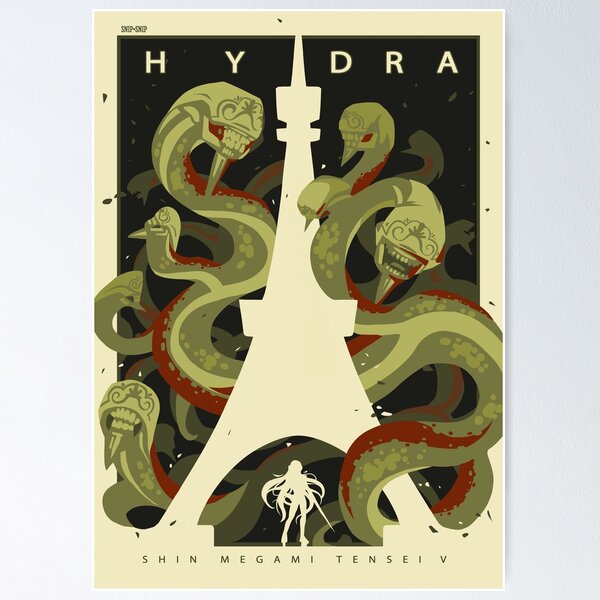 "Hydra" Poster for Sale by SnipSnipArt | Redbubble