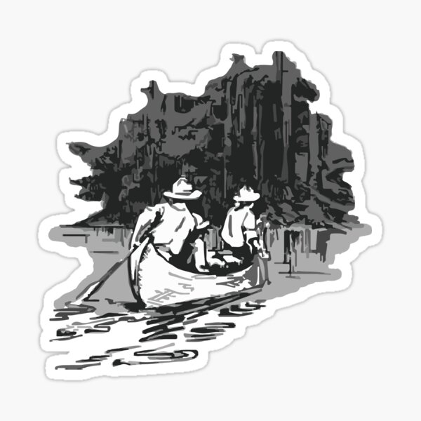 Pegatina «Remar en tu propia canoa Scouts Scouting Scout BSA Rovers» de ...