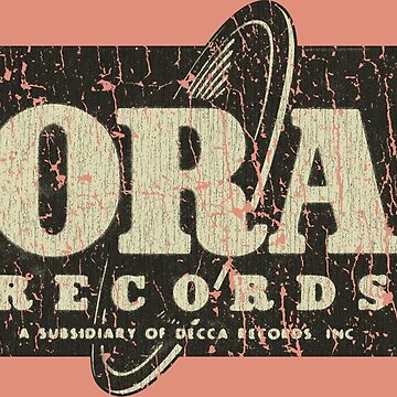 "Coral Records 1949" Sticker for Sale by AstroZombie6669 | Redbubble