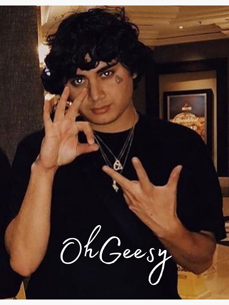 "ohgeesy" Sticker by ZRIRO | Redbubble