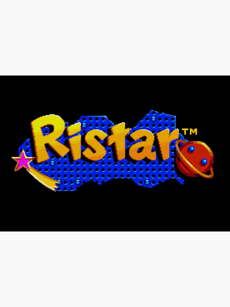 "Ristar Logo" Art Board Print for Sale by CDSmiles | Redbubble