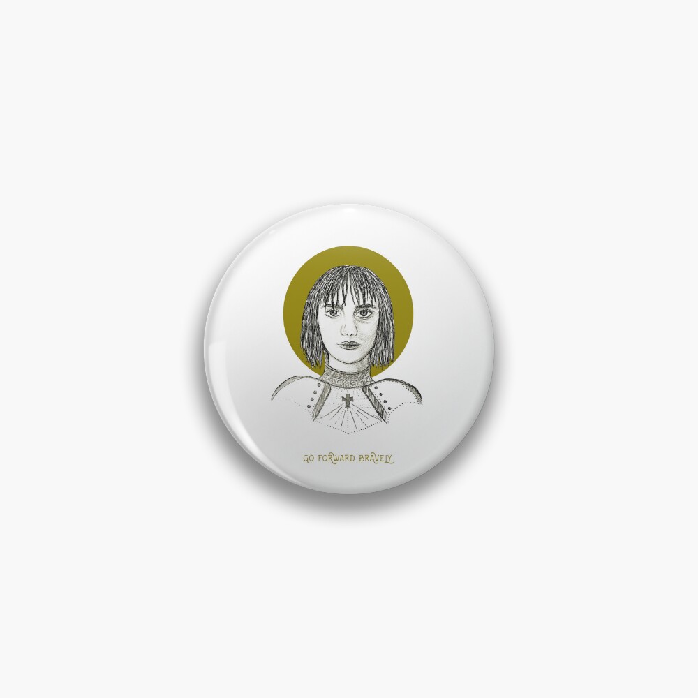 "Joan of Arc / Go Forward Bravely" Postcard for Sale by arameanartist ...