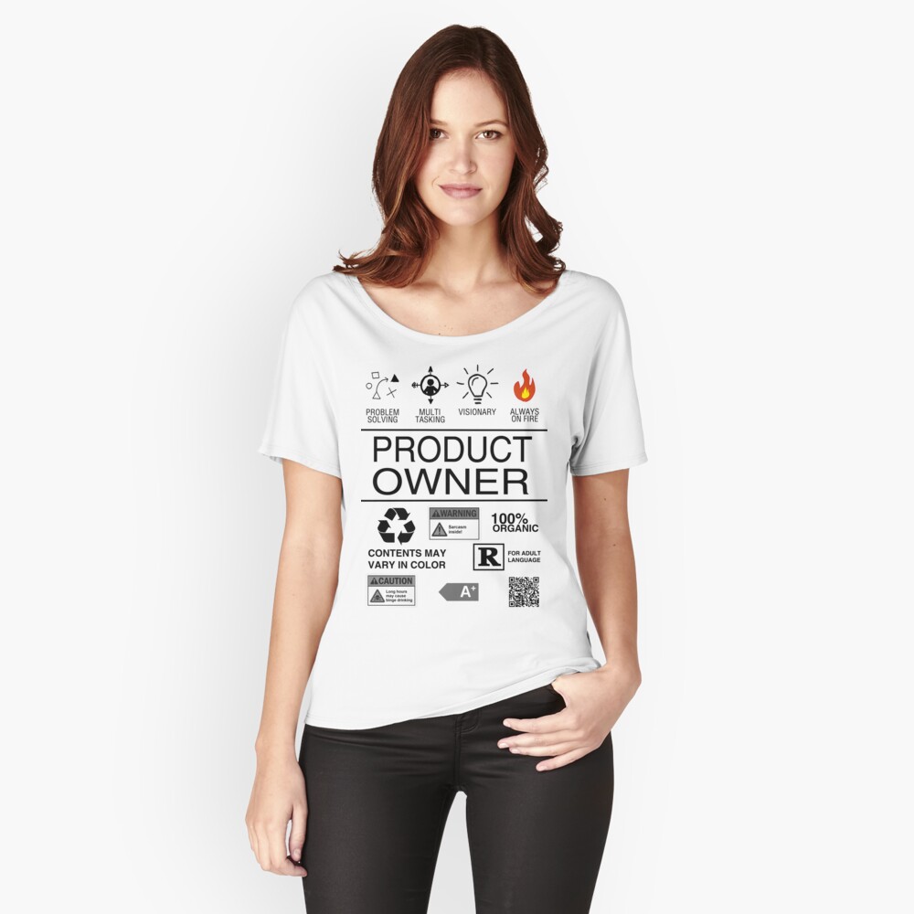 "Product Owner" Sticker by mrf2thed | Redbubble