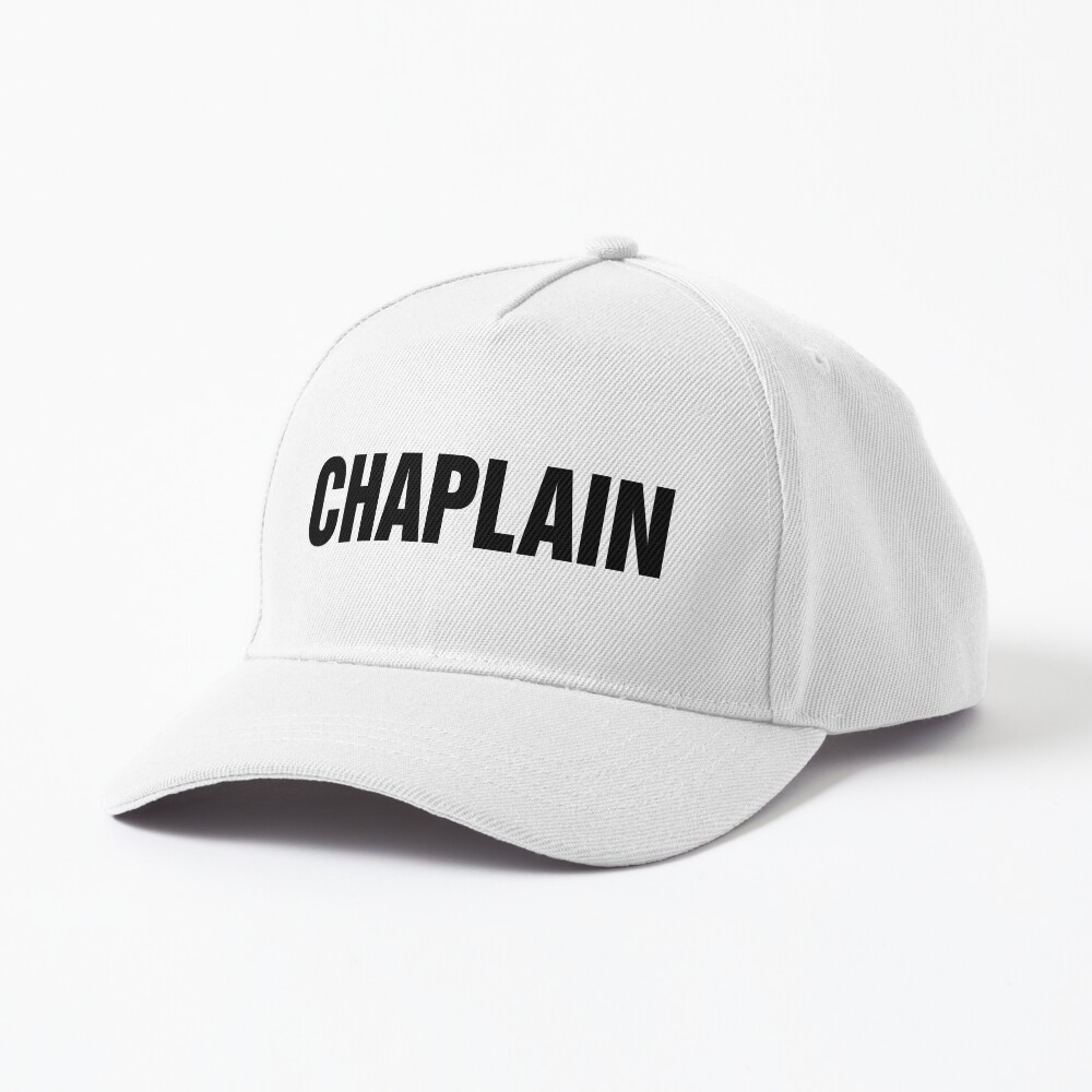"CHAPLAIN" Sticker for Sale by rfaubel | Redbubble