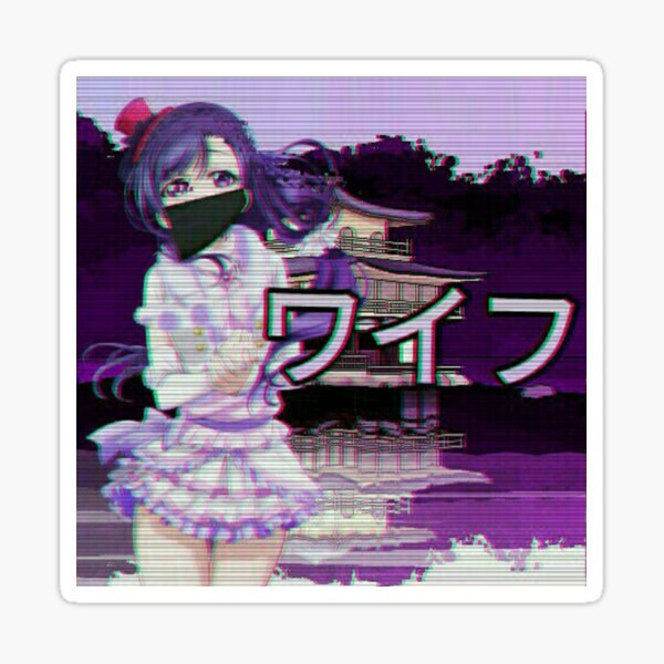"VUTHENTIC NOZOMI" Sticker for Sale by negvtivity | Redbubble