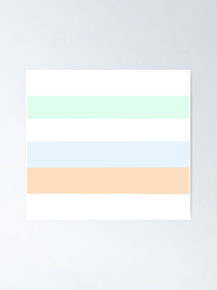 "Unlabeled Pride Flag" Poster for Sale by NYXFN | Redbubble