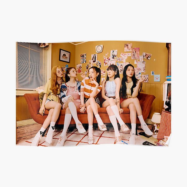 "RED VELVET" Poster for Sale by Chubiblue | Redbubble