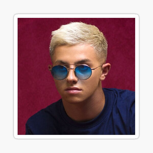 "Michou" Sticker for Sale by Jacques-Cionnes | Redbubble