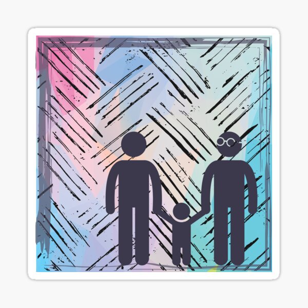 "Daddies Day Out" Sticker by Project182500 | Redbubble