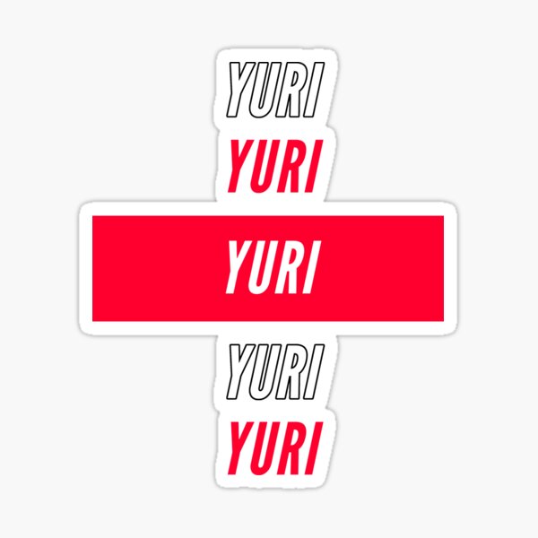 "Yuri" Sticker by OrenjiFantasy | Redbubble
