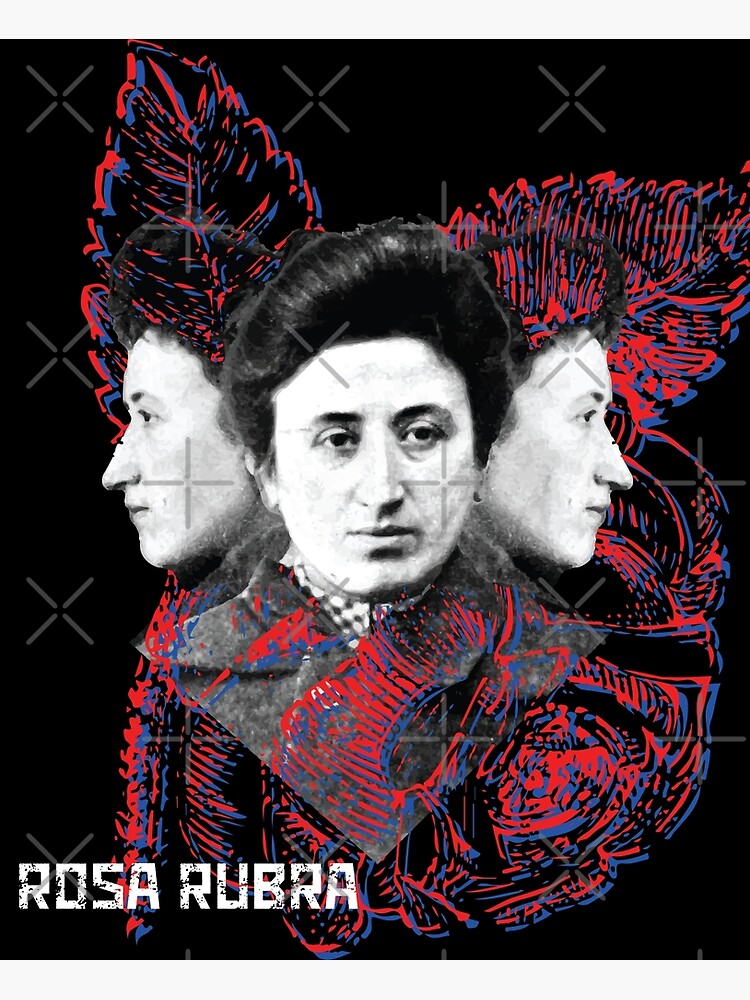 "Rosa Rubra 3D" Poster by thelostsigil | Redbubble