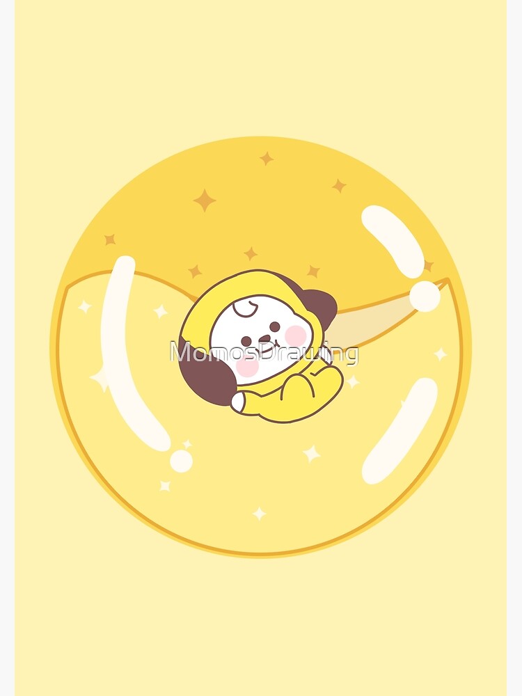 "BT21 - CHIMMY" Photographic Print for Sale by MomosDrawing | Redbubble
