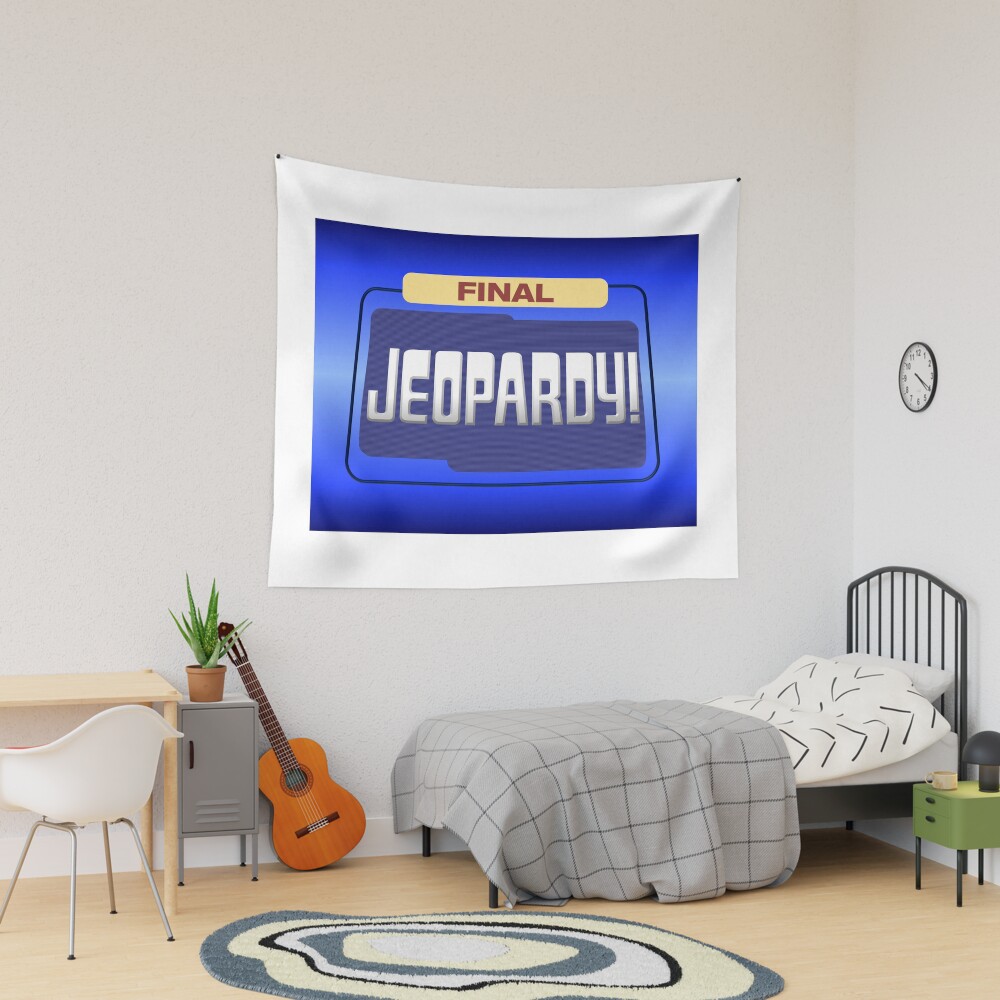 "Final Jeopardy" Poster for Sale by gameshowfan2001 | Redbubble