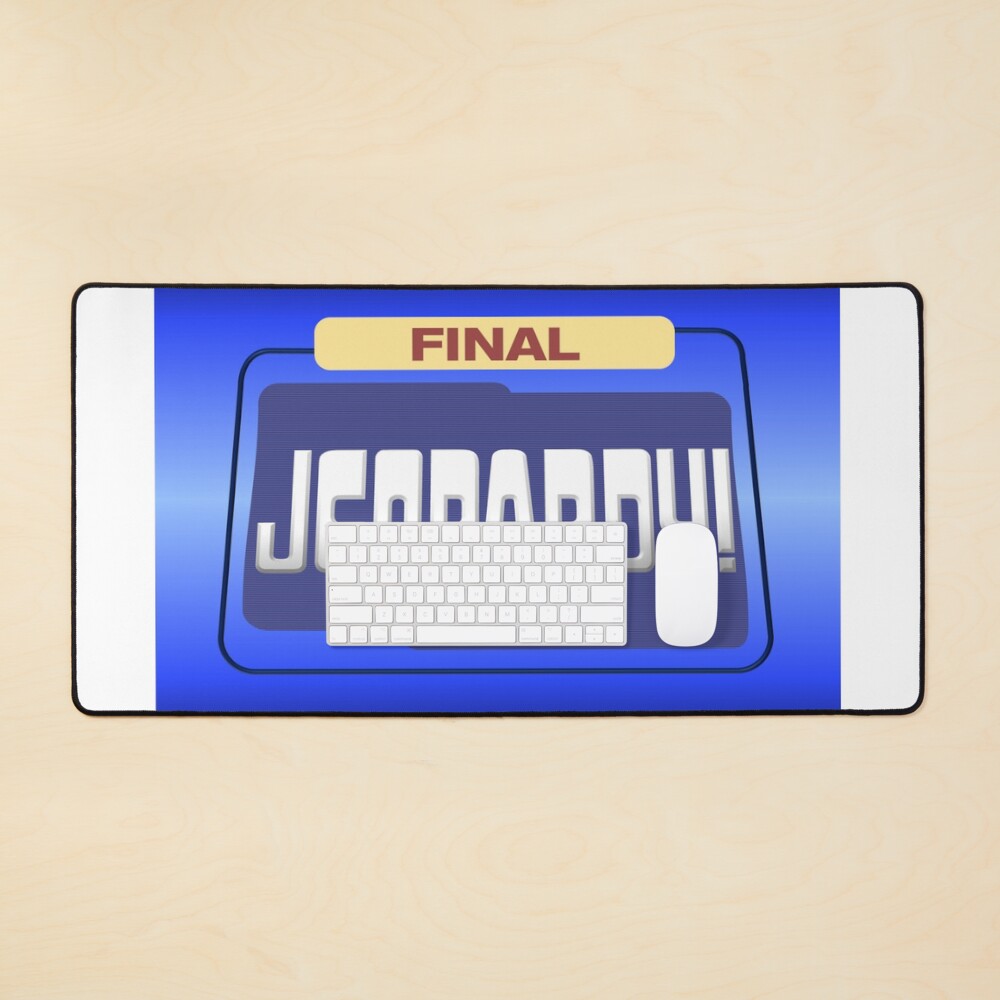 "Final Jeopardy" Poster for Sale by gameshowfan2001 | Redbubble