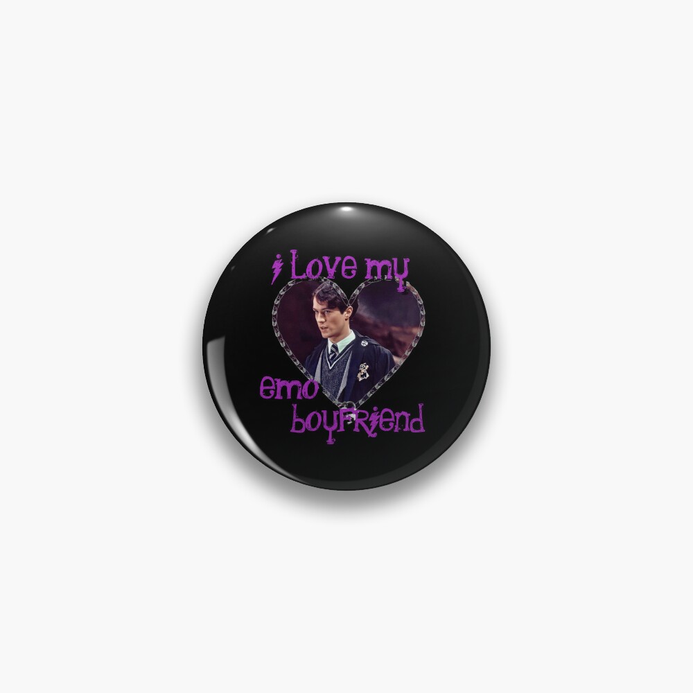 "I Love My Emo Boyfriend - Tom Riddle" Sticker for Sale by PLUTONExx ...