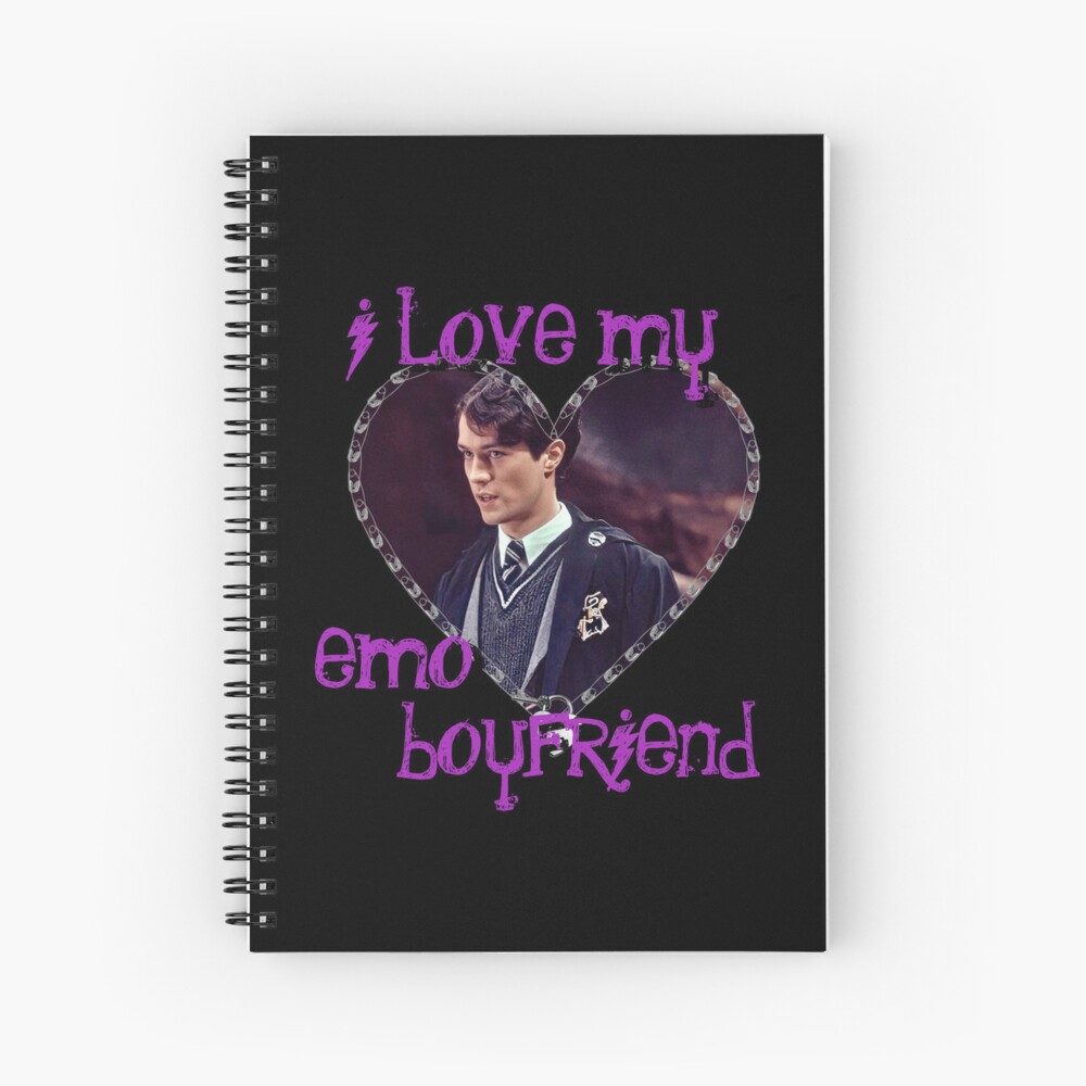 "I Love My Emo Boyfriend - Tom Riddle" Sticker for Sale by PLUTONExx ...