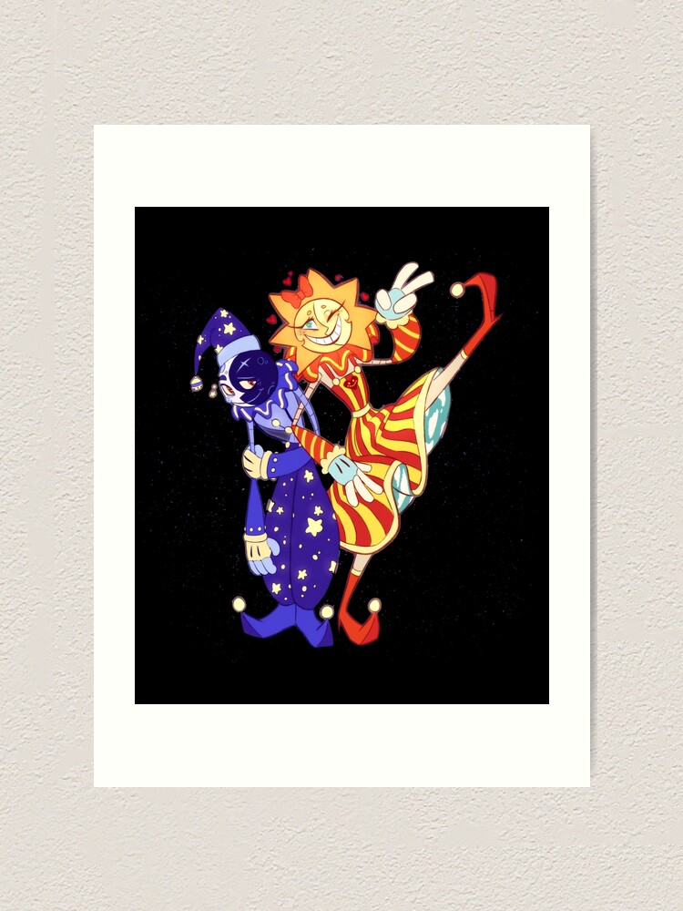 "SunDrop and MoonDrop FNAF Security Breach" Art Print by be-yourself ...