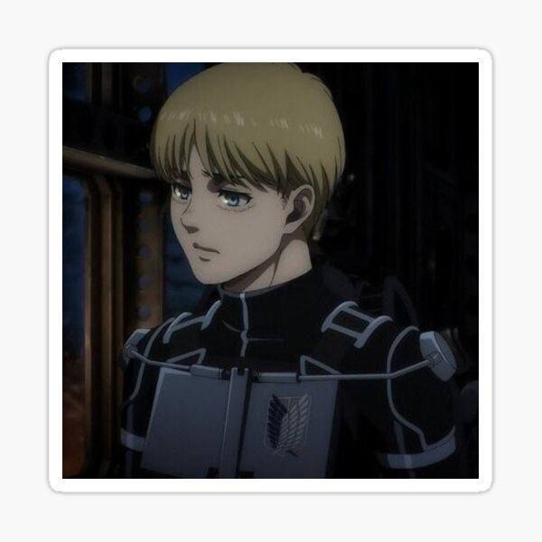 "Armin Season 4 Sticker" Sticker for Sale by federicast | Redbubble