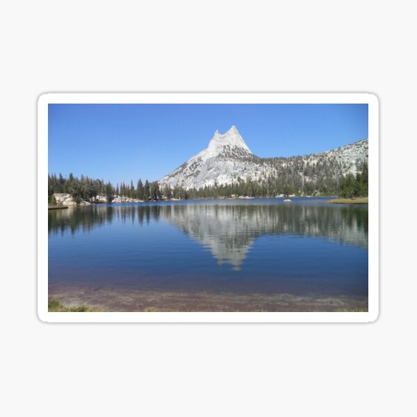 "Beautiful mountain lake" Sticker by OM-Merchandise | Redbubble