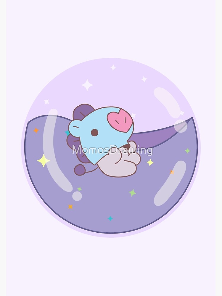 "BT21 - MANG" Poster for Sale by MomosDrawing | Redbubble