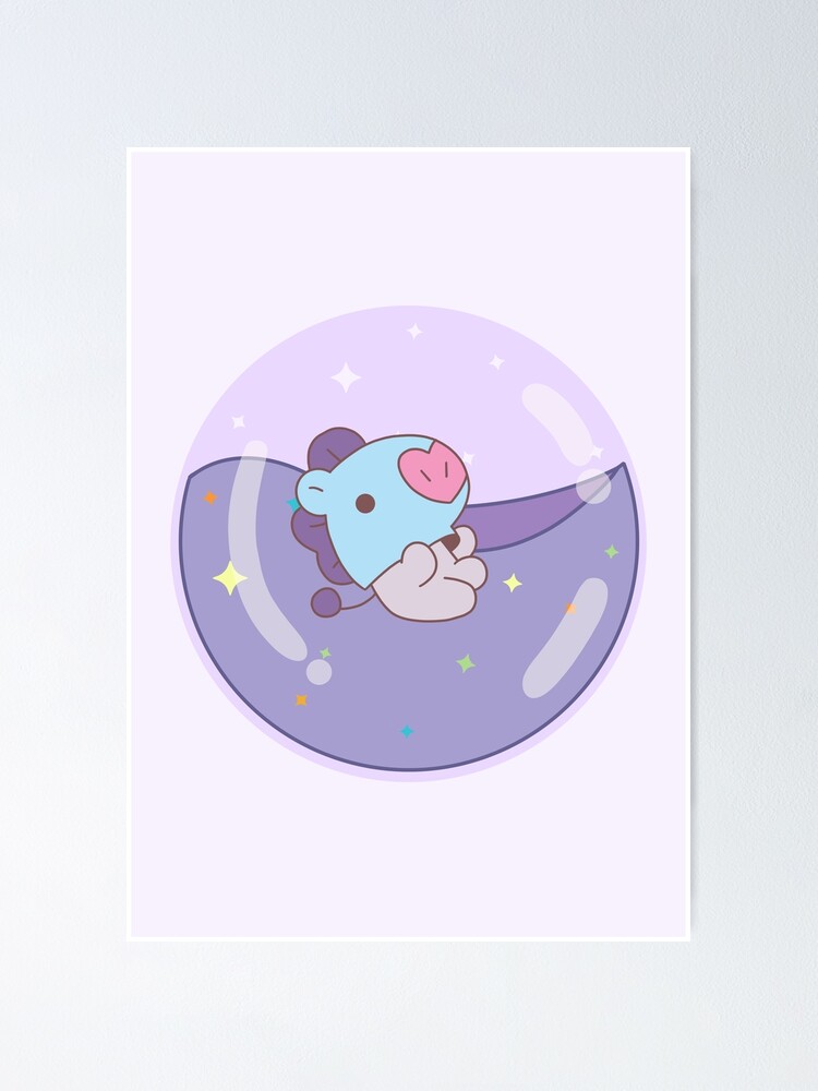 "BT21 - MANG" Poster for Sale by MomosDrawing | Redbubble