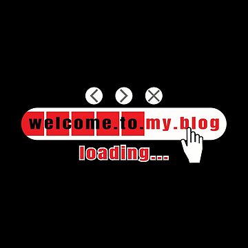 "Welcome To My Blog - Funny Quote" Poster for Sale by FridPix | Redbubble