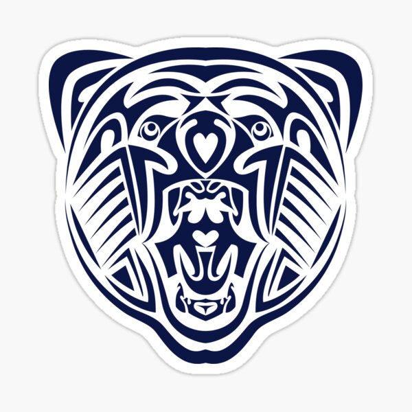 "Bear Wild Animal" Sticker by AlexLab | Redbubble