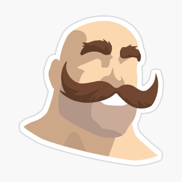 "Braum Smile" Sticker for Sale by Berben | Redbubble
