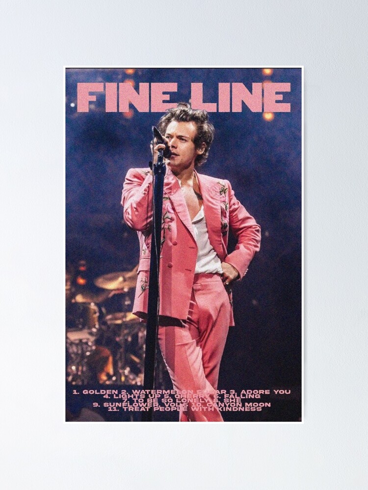 "fine line poster" Poster for Sale by shopjujuweez | Redbubble
