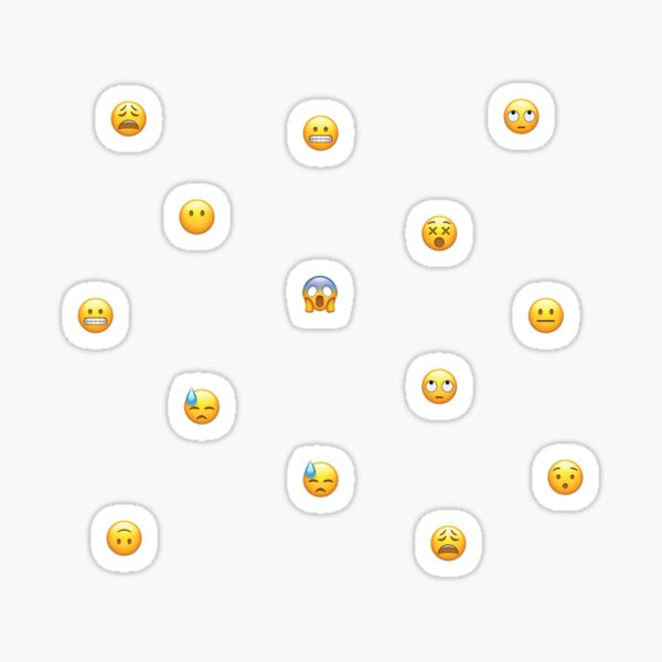 "CRINGE REACT Emoji Sticker Pack" Sticker for Sale by uhhOui | Redbubble