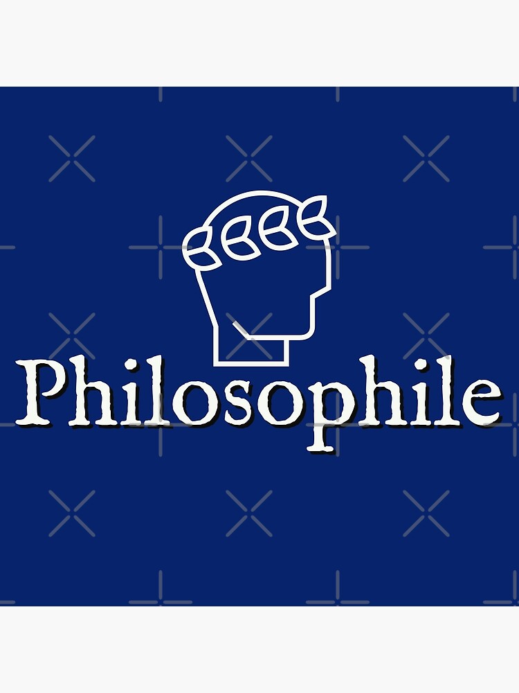 "Philosophile Philosophy Lover" Poster for Sale by MaryKunzGoldman | Redbubble