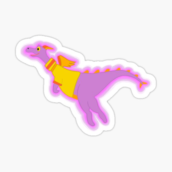"Purple dragon " Sticker by renatamartinp | Redbubble