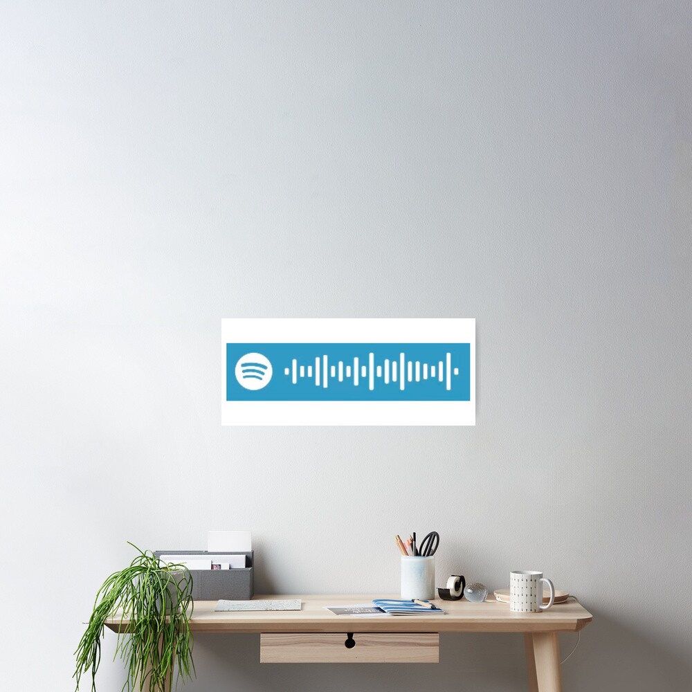 "rick roll spotify scanner" Poster for Sale by EvaGracesArt | Redbubble