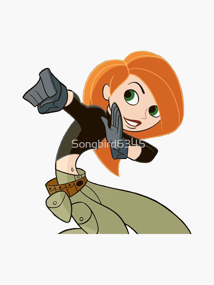 "KIM" Sticker by Songbird6345 | Redbubble