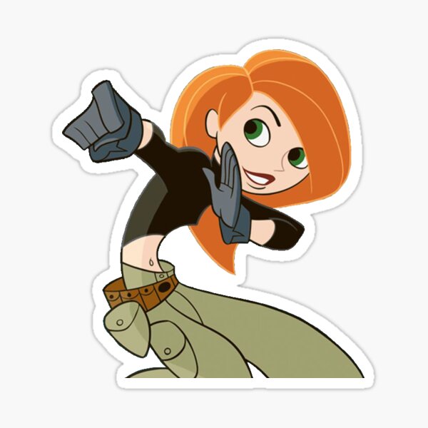 "KIM" Sticker by Songbird6345 | Redbubble