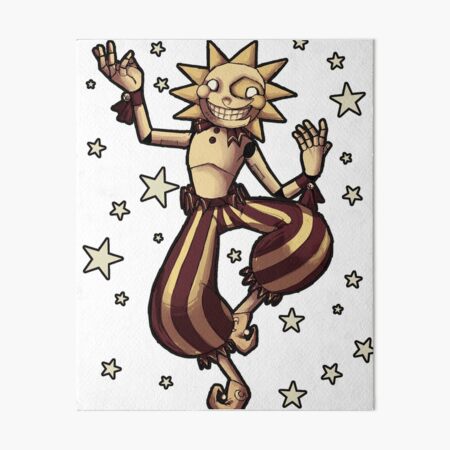 "Sundrop FNAF Security Breach " Art Board Print by biggbang | Redbubble