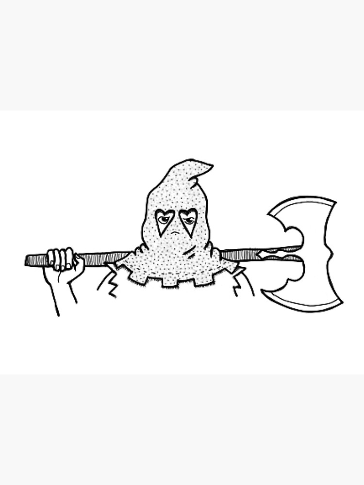 "executioner " Sticker for Sale by mawade | Redbubble