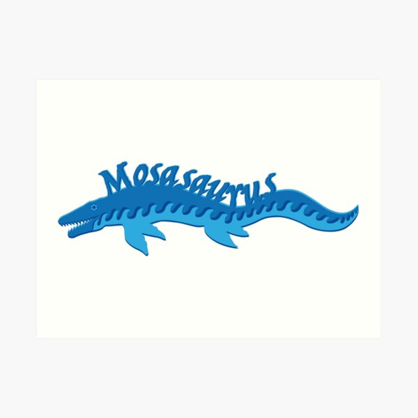 Mosasaurus Art Prints | Redbubble