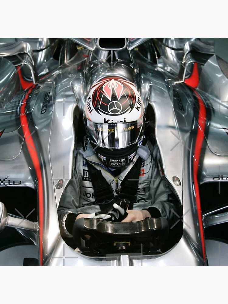 "Kimi Raikkonen Mclaren F1 Graphic " Sticker by cse313 | Redbubble