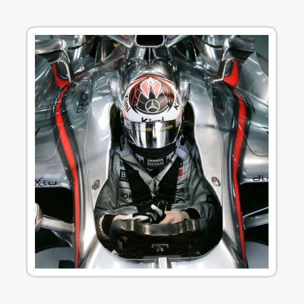 "Kimi Raikkonen Mclaren F1 Graphic " Sticker by cse313 | Redbubble