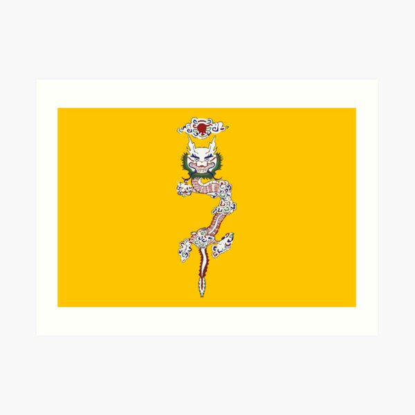 "Flag of Taiping Heavenly Kingdom" Art Print for Sale by Freihalt ...
