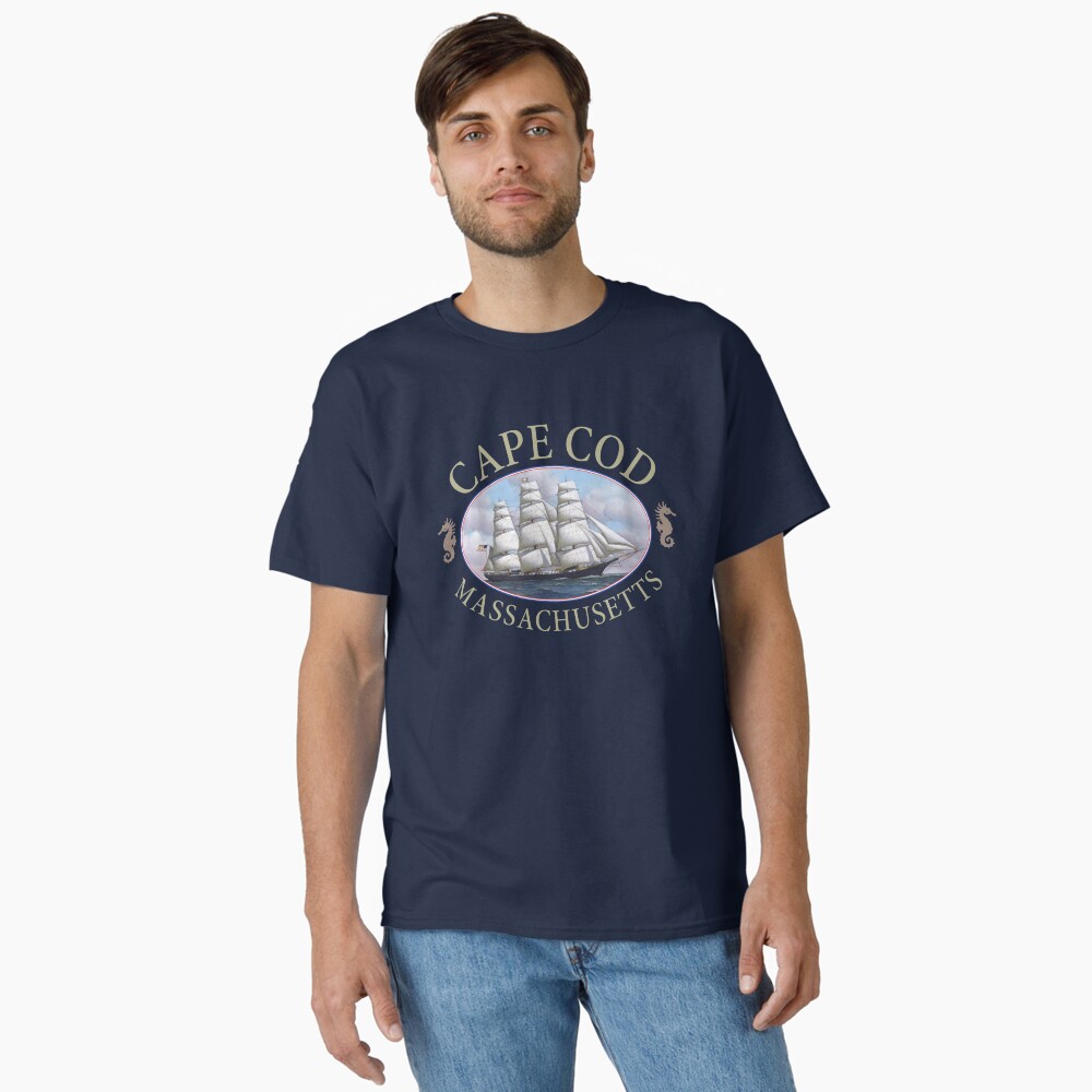 "Cape Cod Massachusetts Nautical" Sticker for Sale by Futurebeachbum ...