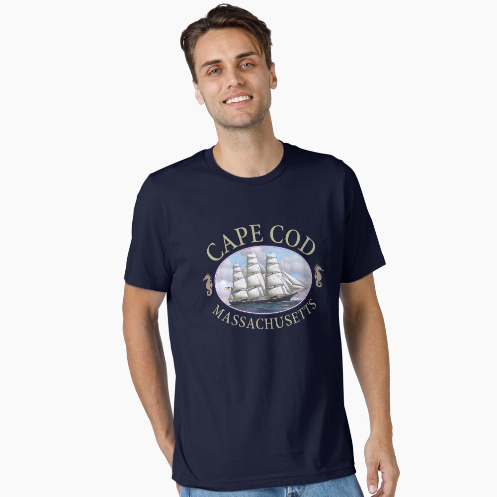 "Cape Cod Massachusetts Nautical" Sticker for Sale by Futurebeachbum ...