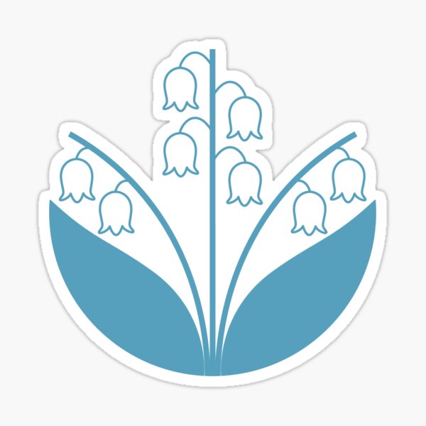 "May 5th birth flower" Sticker by birthflower | Redbubble