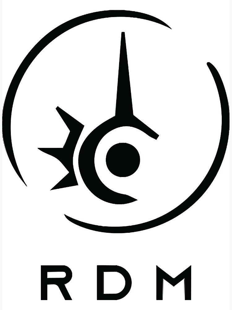 "Red Mage Job FFXIV Class Gaming Icon " Poster by coxturn201 | Redbubble