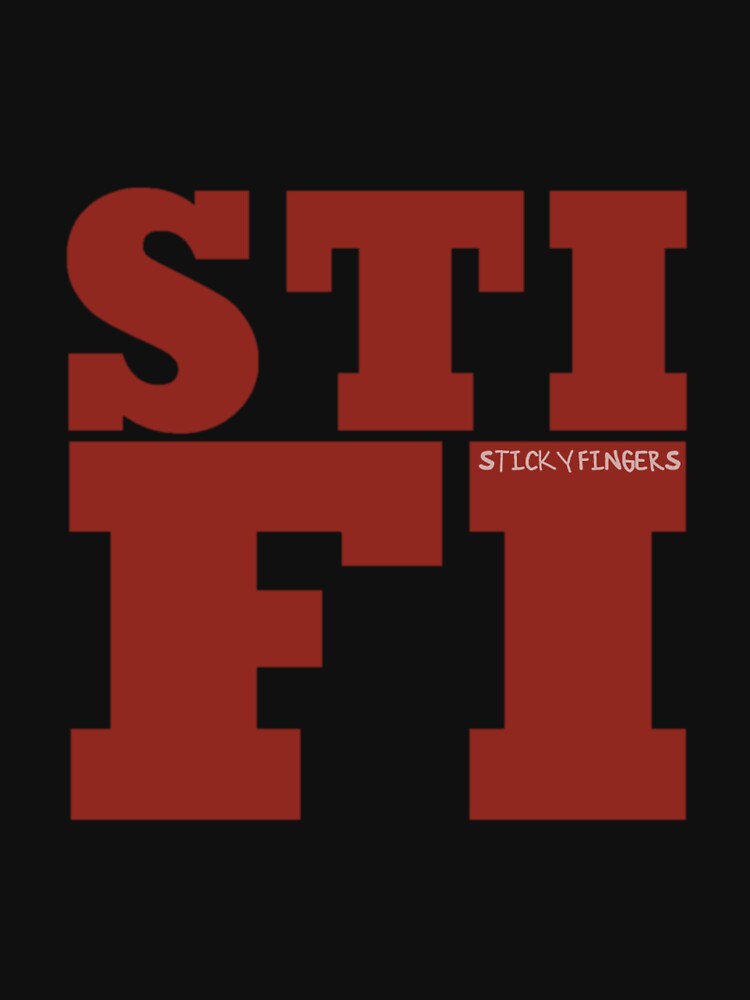 "Sticky Fingers STIFI" T-shirt for Sale by brooklynknows | Redbubble ...