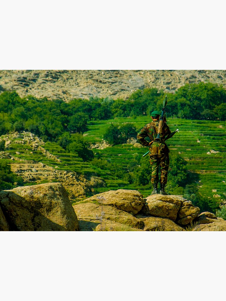 "Afghan soldier rpg " Sticker by Battle-born01 | Redbubble