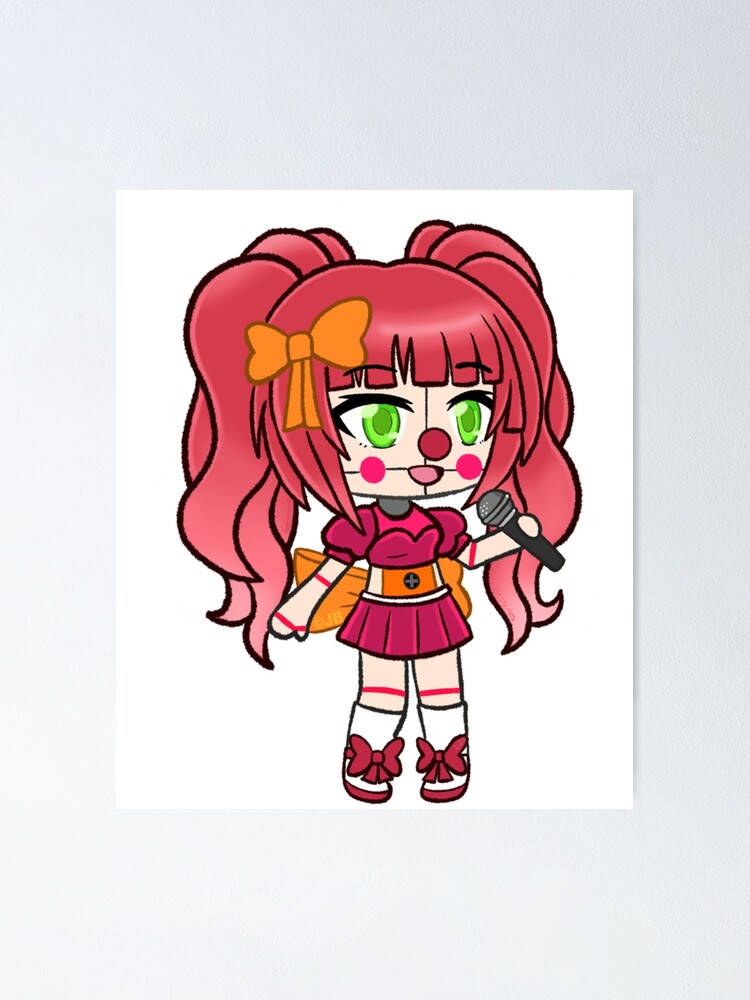 "Circus Baby Gacha " Poster by Perfectuniver | Redbubble